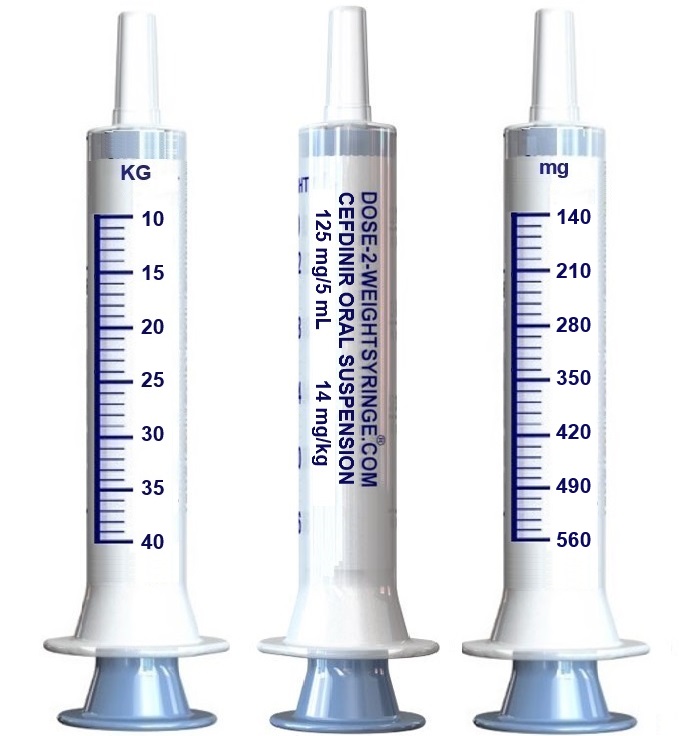 Cefdinir Oral Suspension Dispenser - Asepsis Medical Technologies